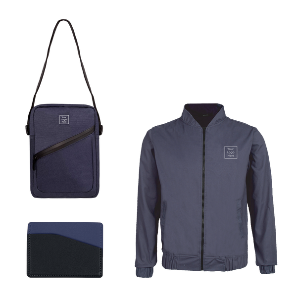Corporate Jacket + Card Holder + Crossbody Bag – Tailored Projects